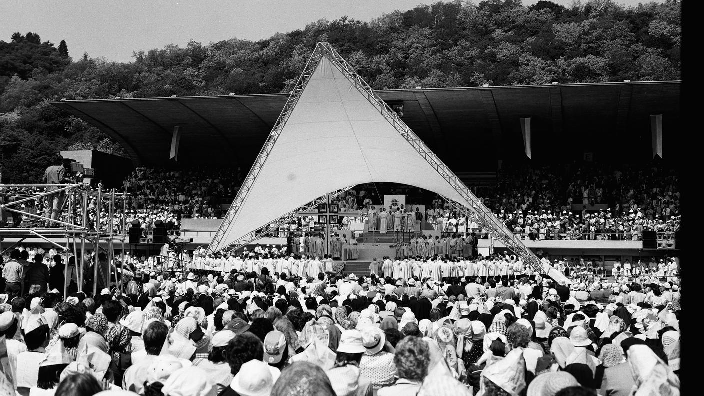 Giovanni Paolo II in Svizzera, Lugano, 1984 - RSI