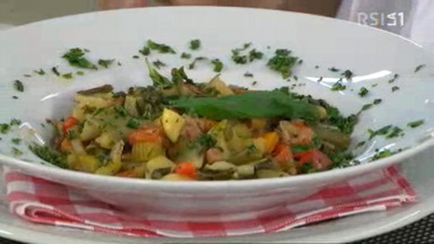 Stufato di verdure con pancetta - RSI