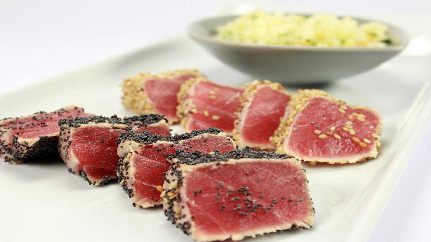 Trancio di tonno ai semi di papavero - RSI