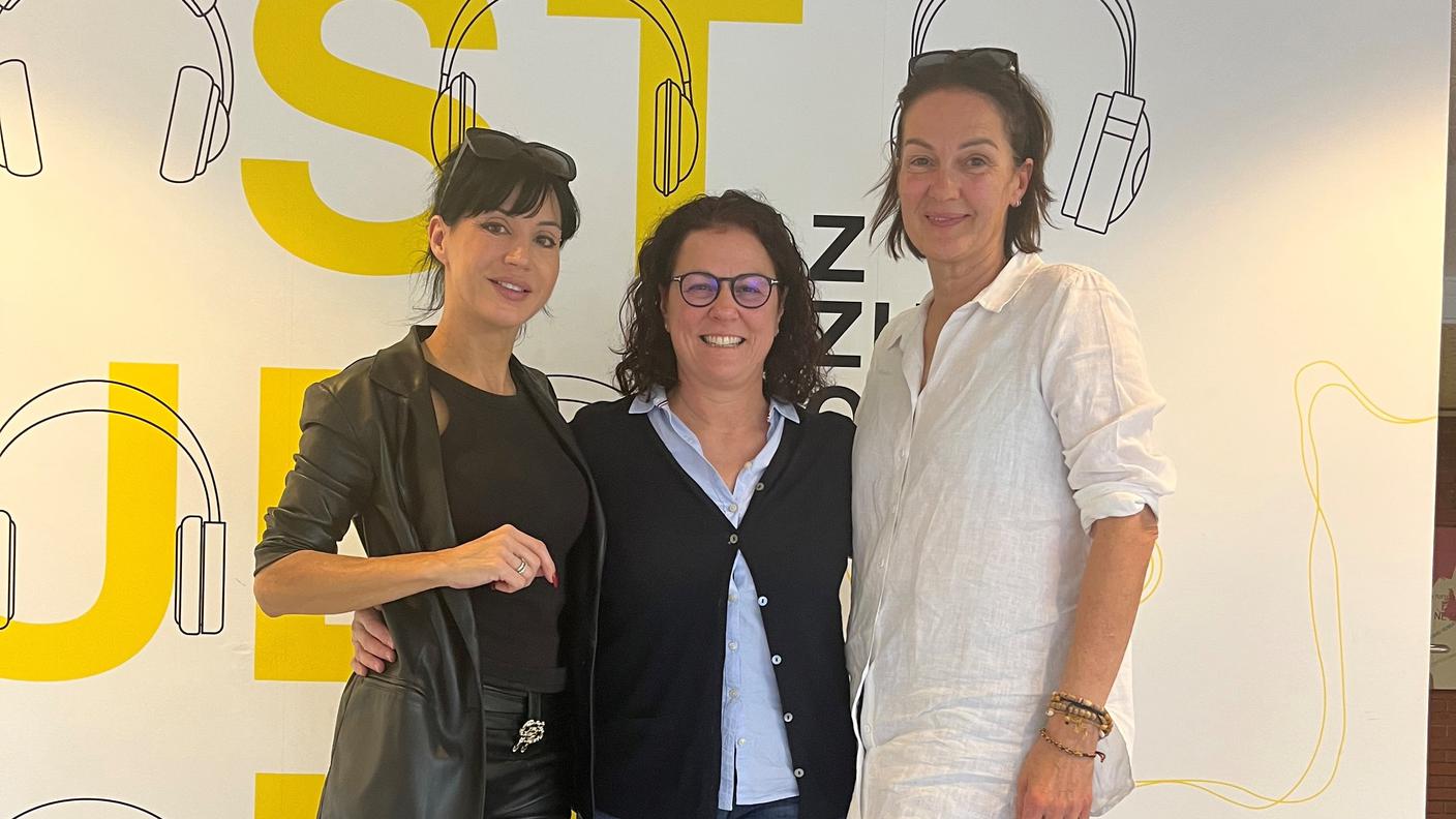 Michela Figini ed Ellade Ossola - RSI Radiotelevisione svizzera