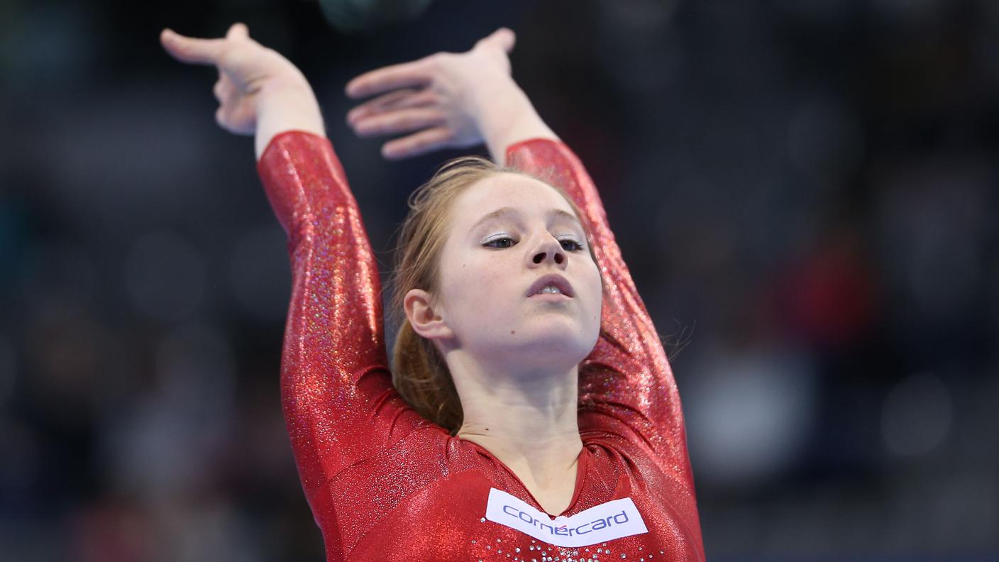 Thea Brogli agli Europei di ginnastica artistica - RSI