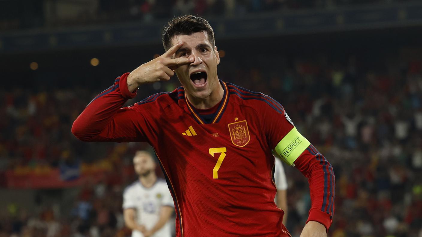 La Spagna infligge la prima sconfitta alla Scozia - RSI