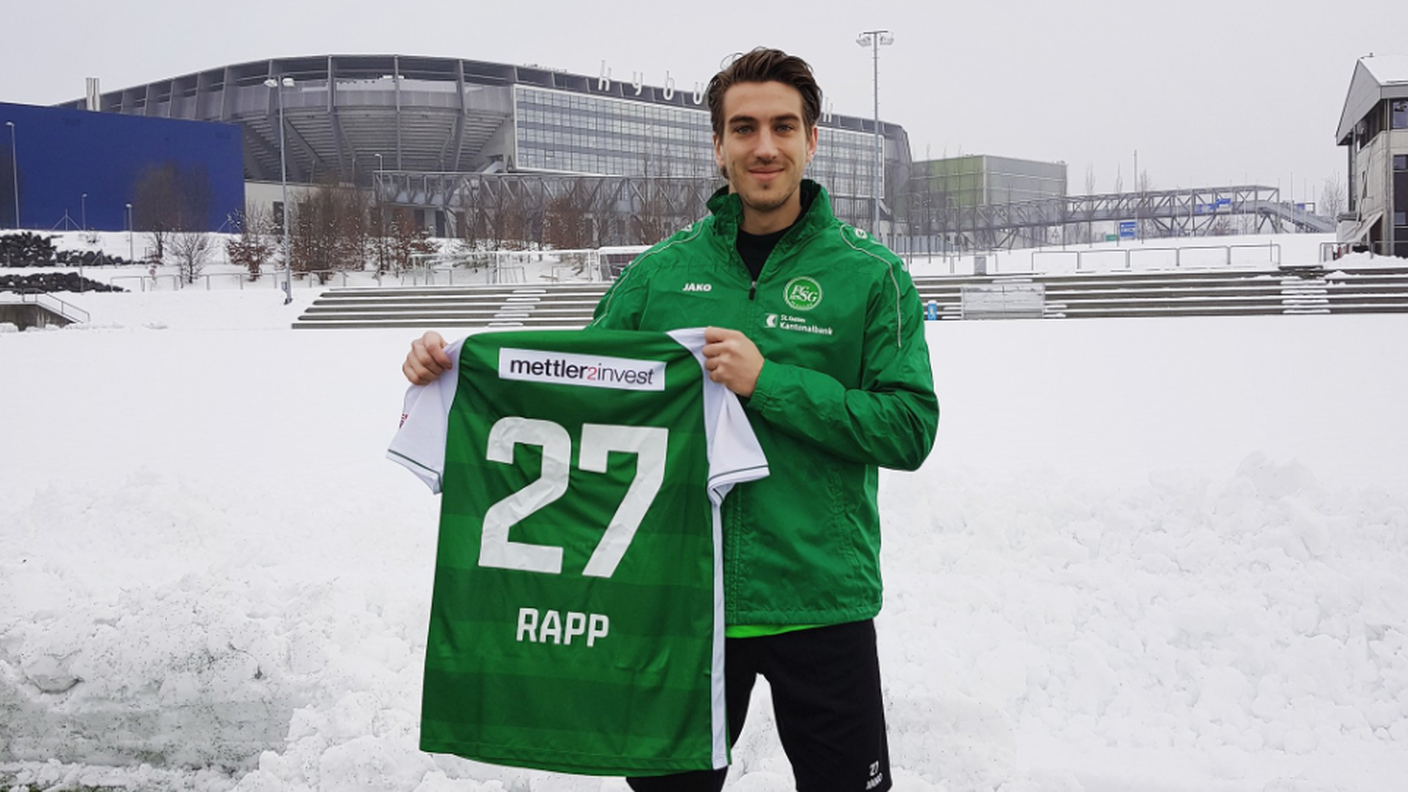 Ora è ufficiale, Simone Rapp al San Gallo - RSI