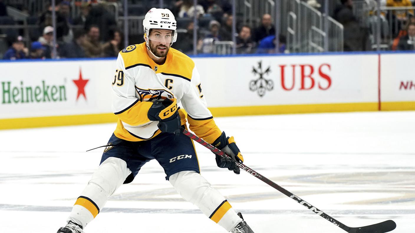 Josi miglior marcatore di sempre dei Predators - RSI